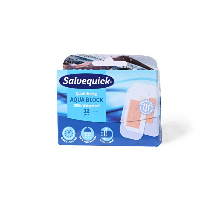 SALVEQUICK Aqua block flasteri - 12 komada - Apotekaweb by Anapharm